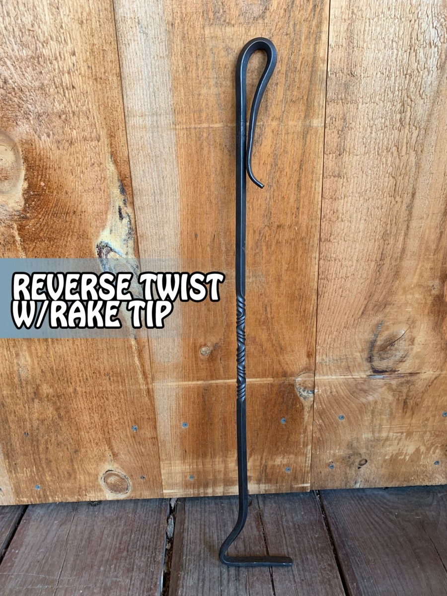 Beautiful Hand-forged DIY Fire Poker - Pick Your Options