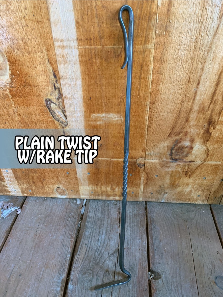 Beautiful Hand-forged DIY Fire Poker - Pick Your Options