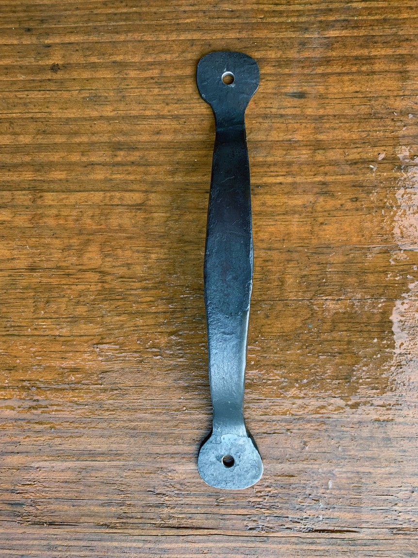 Colonial Barn Door Handle for Your Home or Barn (Hand-forged)