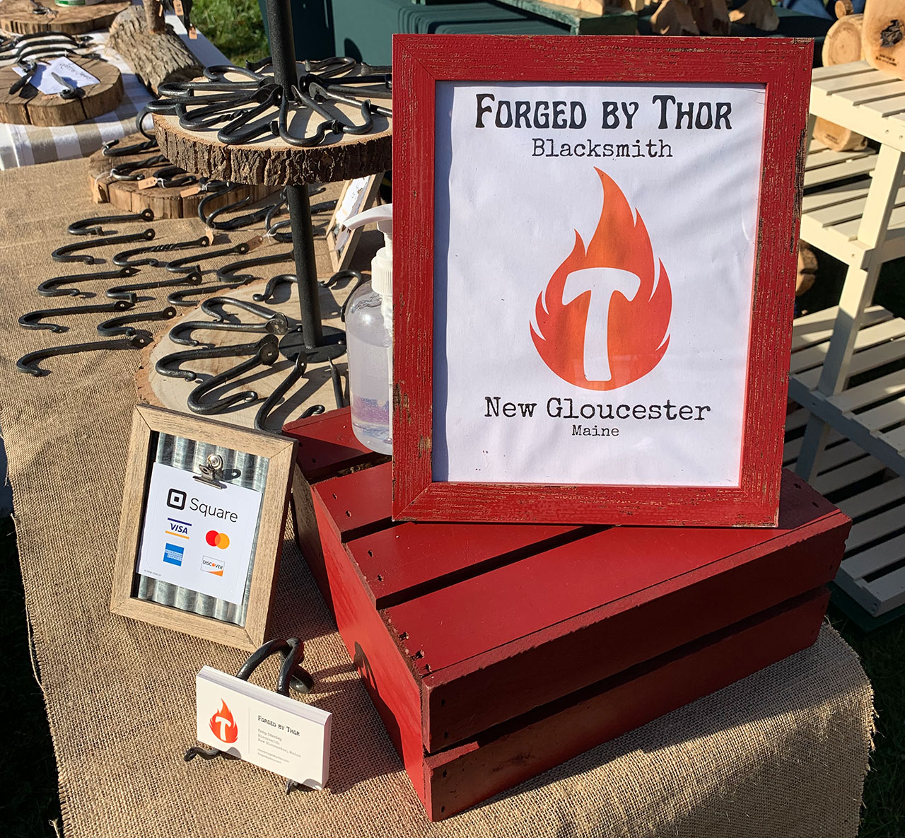 Shop Quality Hand-forged Items from a Blacksmith in Maine