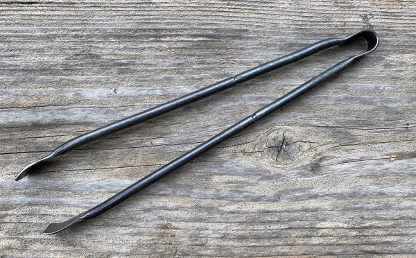 Small Hand-forged Kitchen Tongs Made of Quality Solid Steel